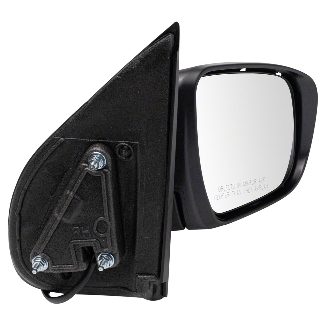 Frontier Powered Mirror; Unpainted; Passenger Side (22-23 Frontier w/o ...