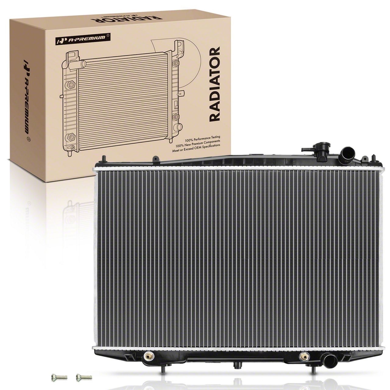 Frontier Radiator with Transmission Oil Cooler (06-08 2.5L Frontier w ...