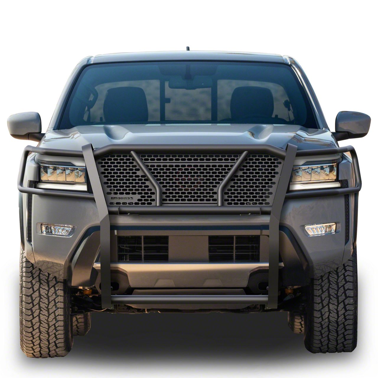 Frontier Rugged Heavy Duty Grille Guard; Black (22-24 Frontier) - Free ...