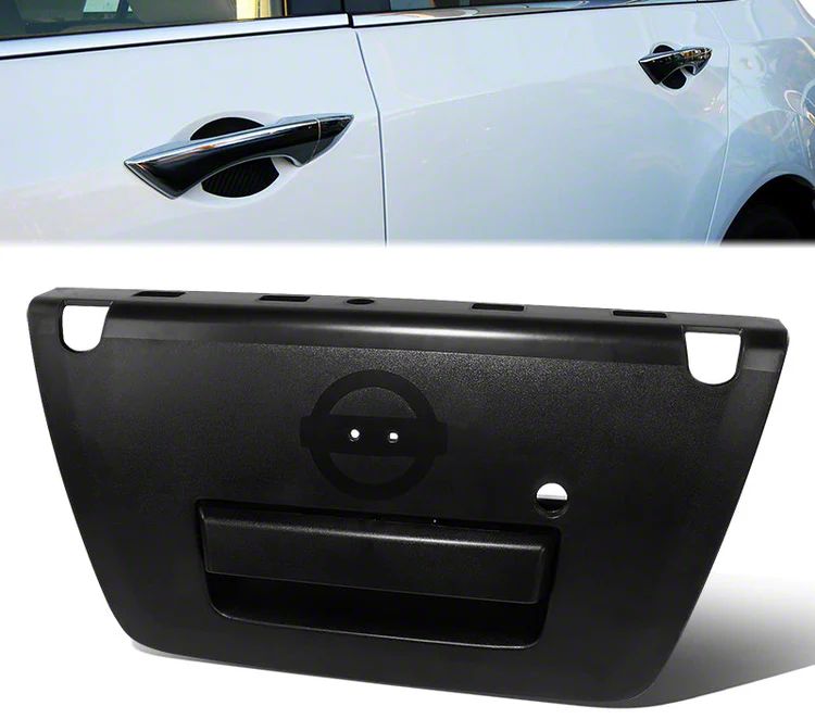 Frontier Tailgate Handle with Keyhole and Backup Camera Opening ...