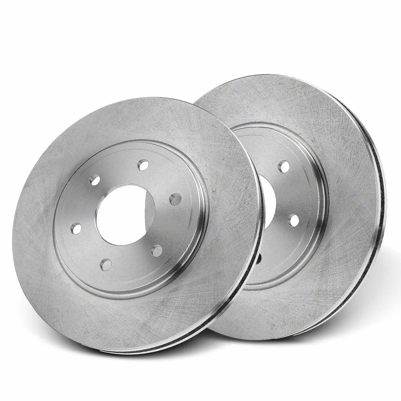 Frontier Vented 6-Lug Rotors; Front Pair (05-19 2.5L Frontier) - Free ...