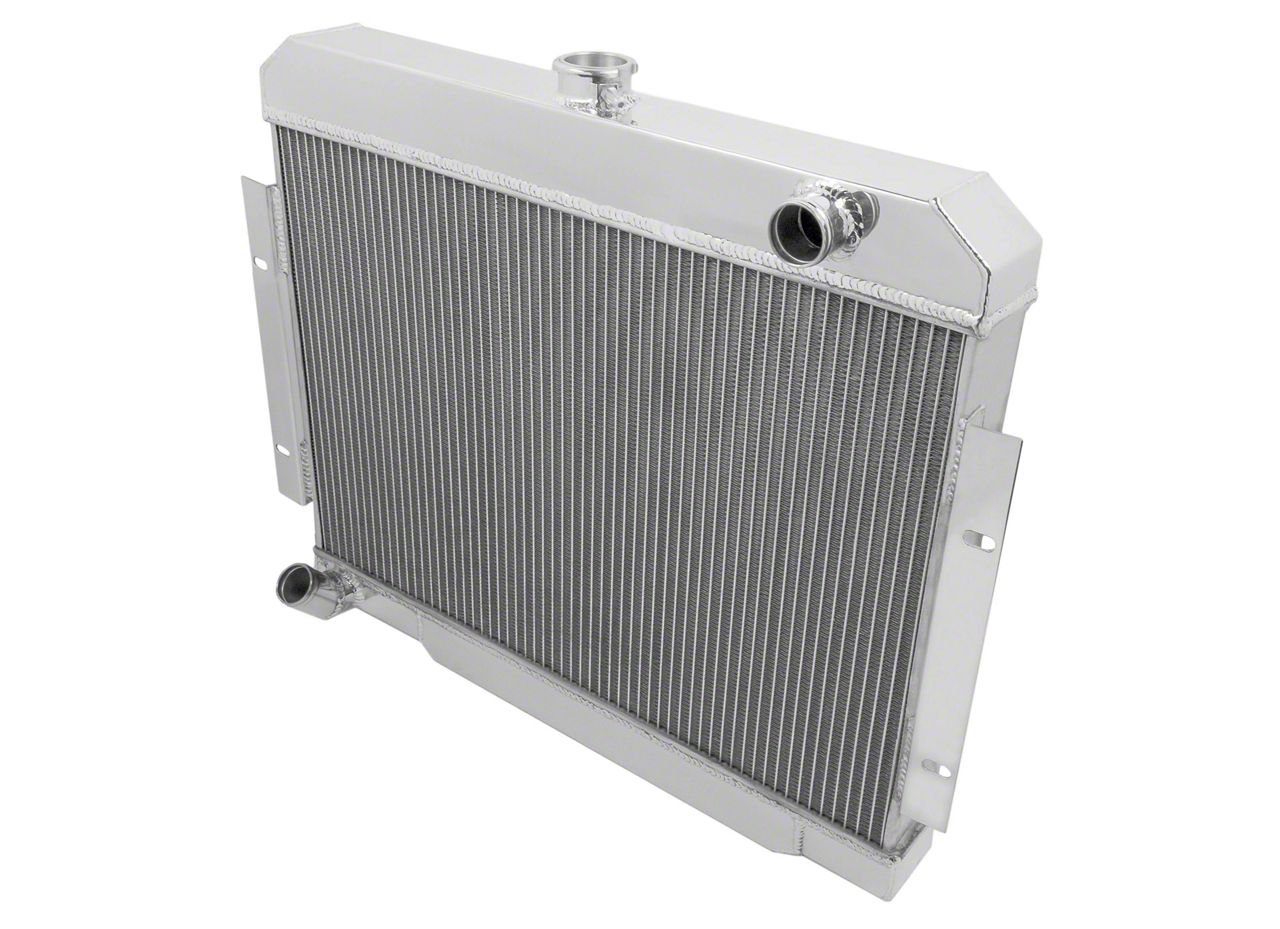 Frostbite Jeep Wrangler Aluminum DownFlow Radiator; 2-Row FB233 (76-85 ...