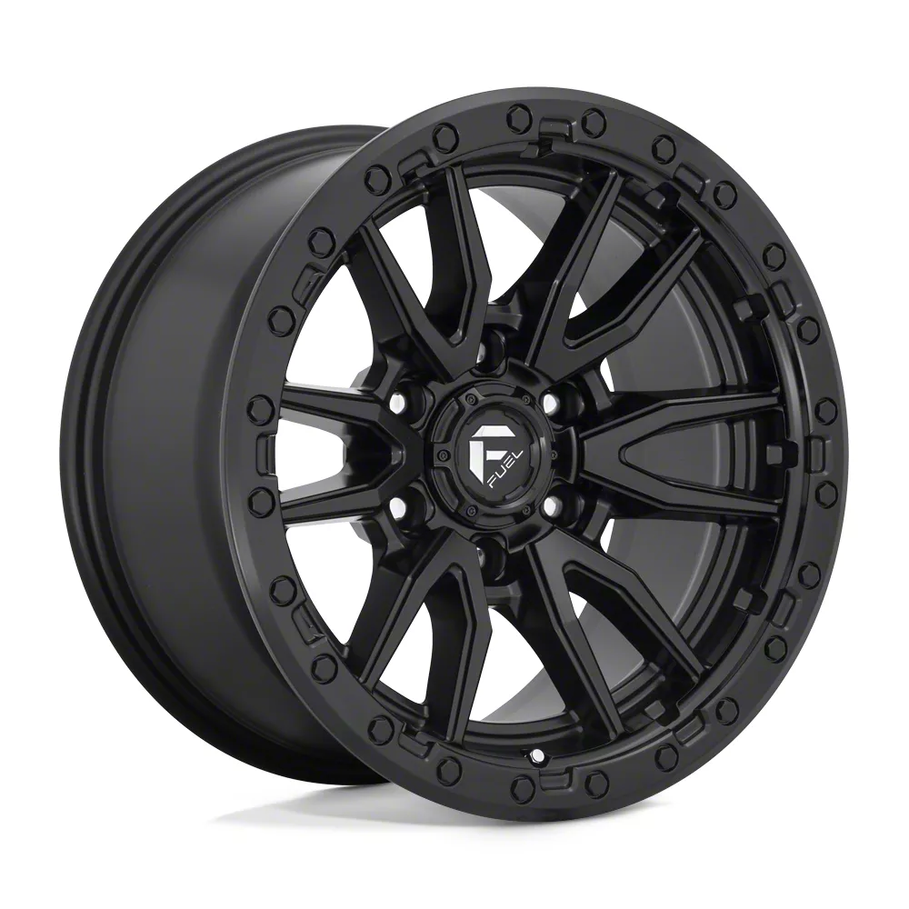 Fuel Wheels Tundra Rebel Matte Black 5-Lug Wheel; 17x9; 1mm Offset ...