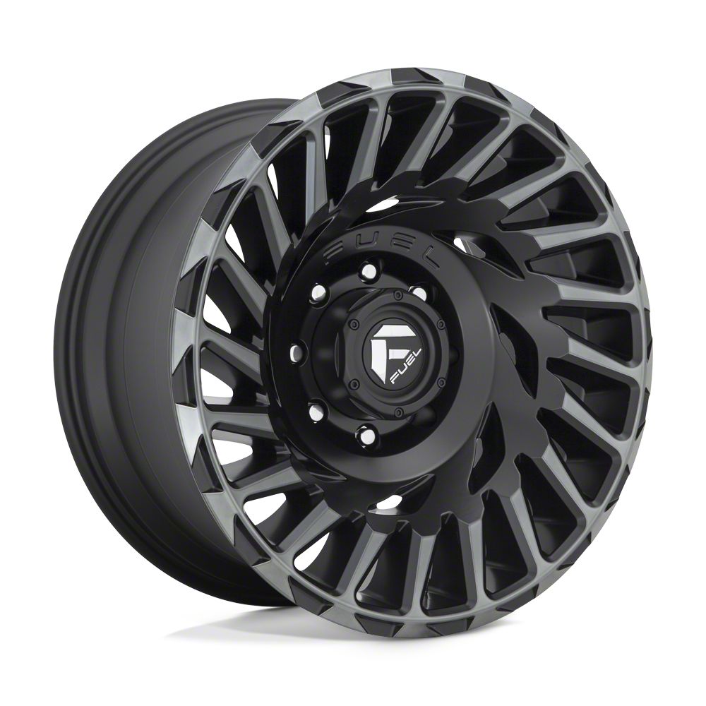 Fuel Wheels Bronco Cyclone Matte Machined Double Dark Tint 6-Lug Wheel ...