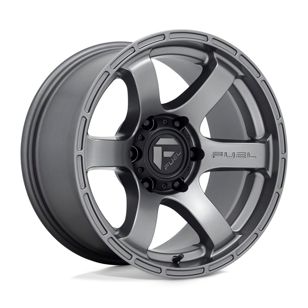 Fuel Wheels Jeep Grand Cherokee Rush Matte Gunmetal Wheel; 18x9; 1mm ...