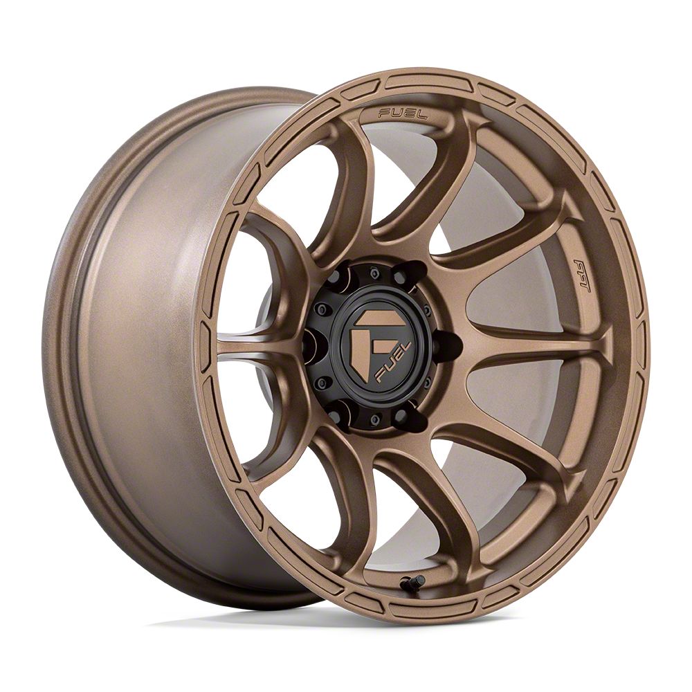 Fuel Wheels Jeep Wrangler Variant Matte Bronze Wheel; 20x9; 1mm Offset ...