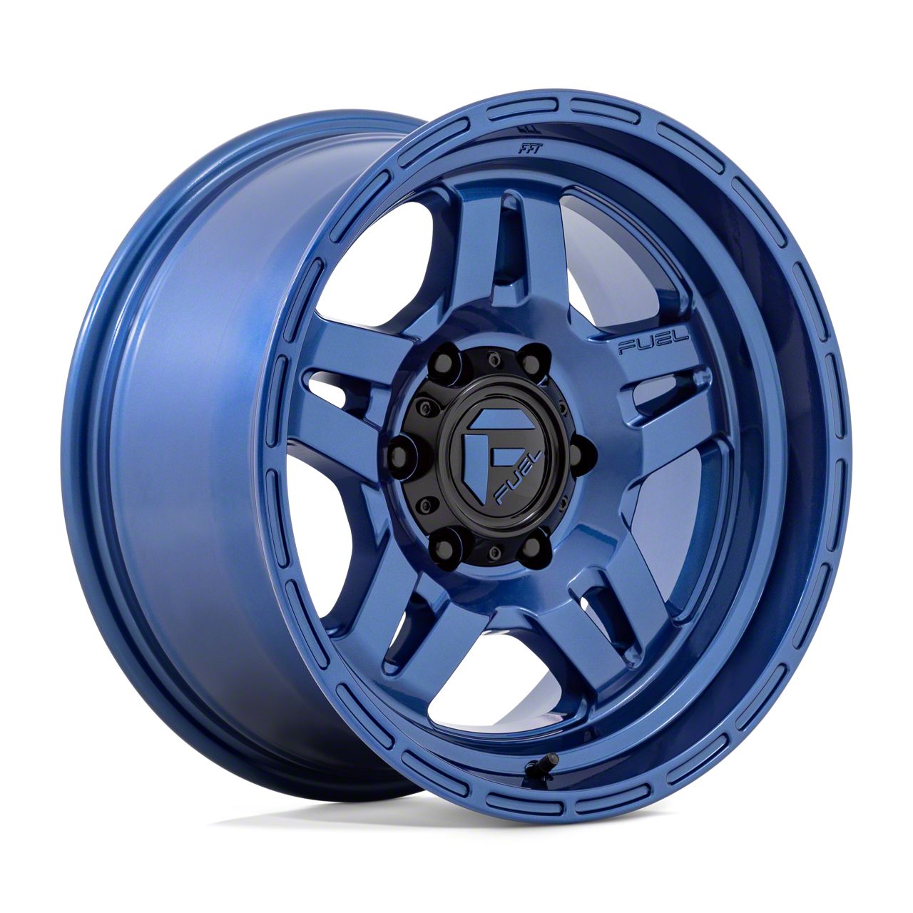 Fuel Wheels Jeep Wrangler Oxide Dark Blue Wheel; 17x8.5; 1mm Offset ...