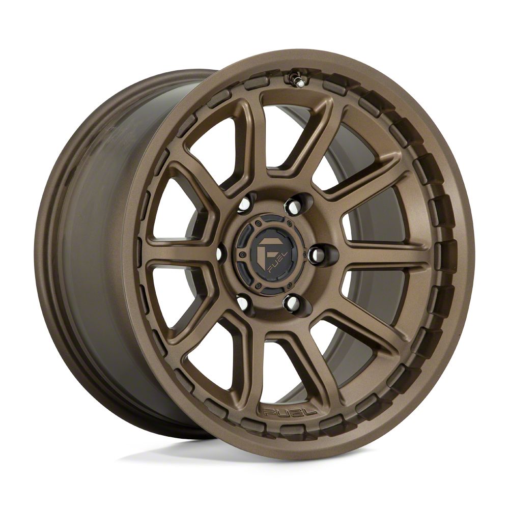 Fuel Wheels Jeep Wrangler Torque Matte Bronze Wheel; 18x9; 1mm Offset ...