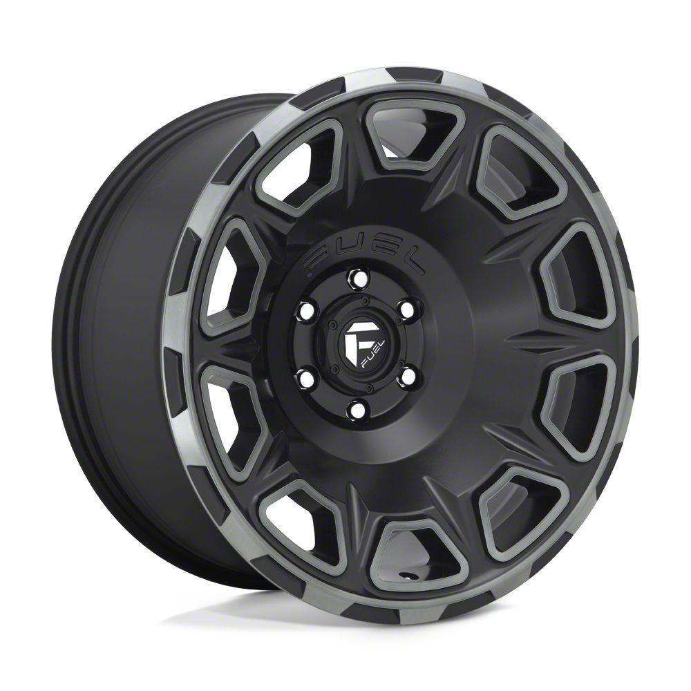 Fuel Wheels Tacoma Vengeance Matte Black with Double Dark Tint 6-Lug ...