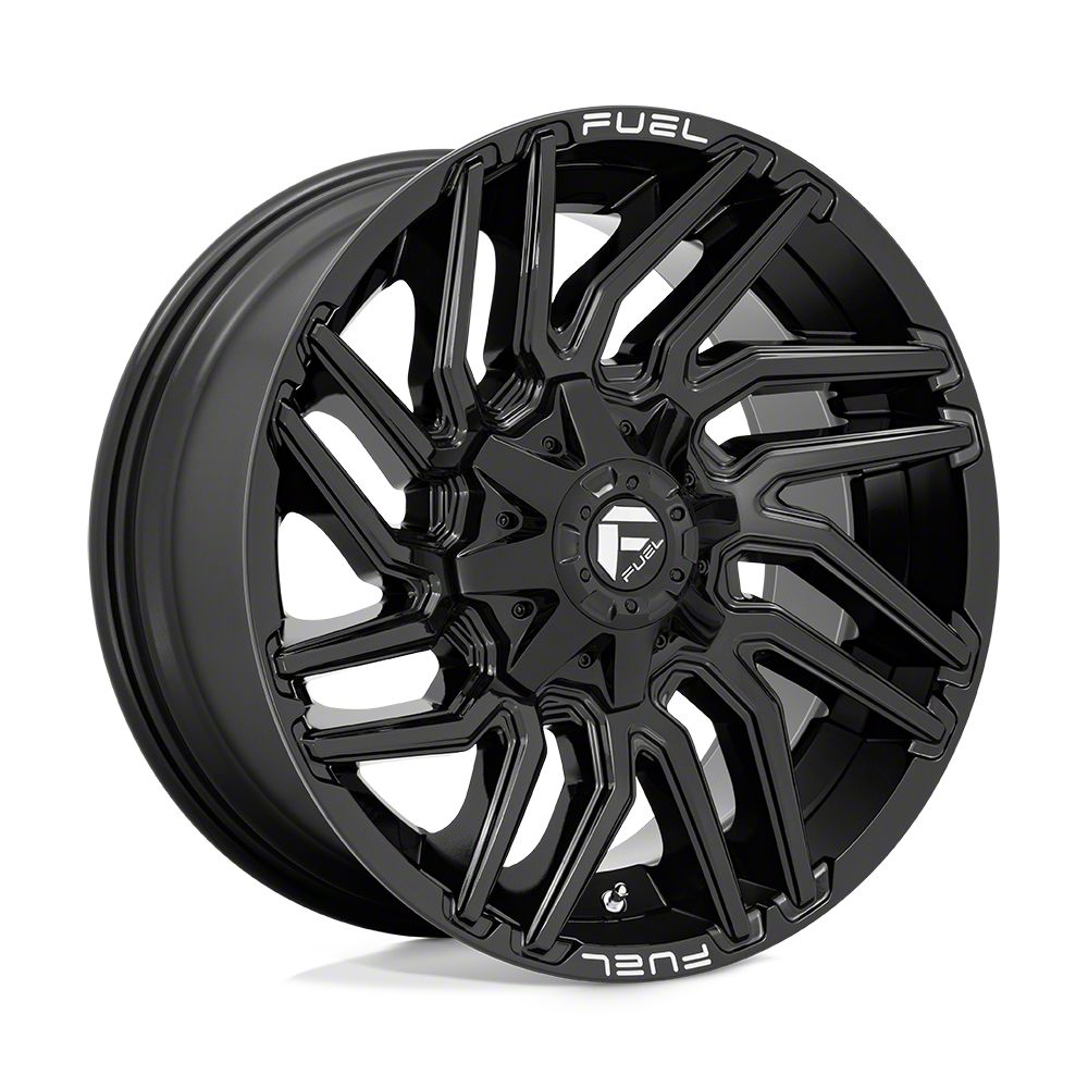 Fuel Wheels Titan Typhoon Gloss Black 6-Lug Wheel; 20x9; 1mm Offset ...
