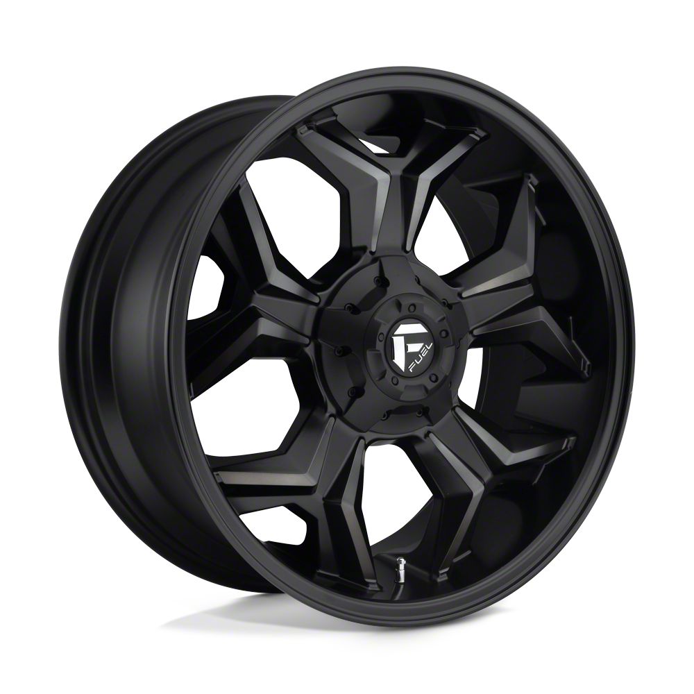 Fuel Wheels Titan XD Avenger Matte Black with Double Dark Tint 6-Lug ...
