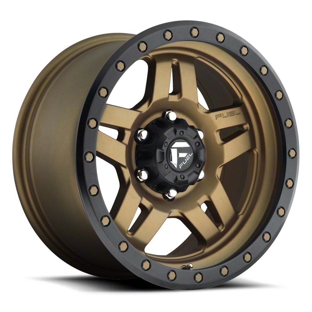 Fuel Wheels Toyota 4-Runner Anza Matte Bronze with Black Ring 6-Lug ...