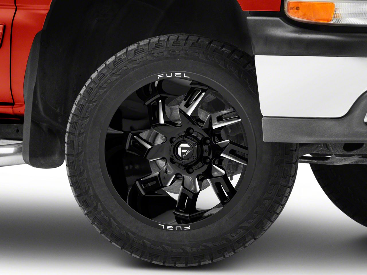 Fuel Wheels Toyota 4-Runner Lockdown Gloss Black Milled 6-Lug Wheel ...