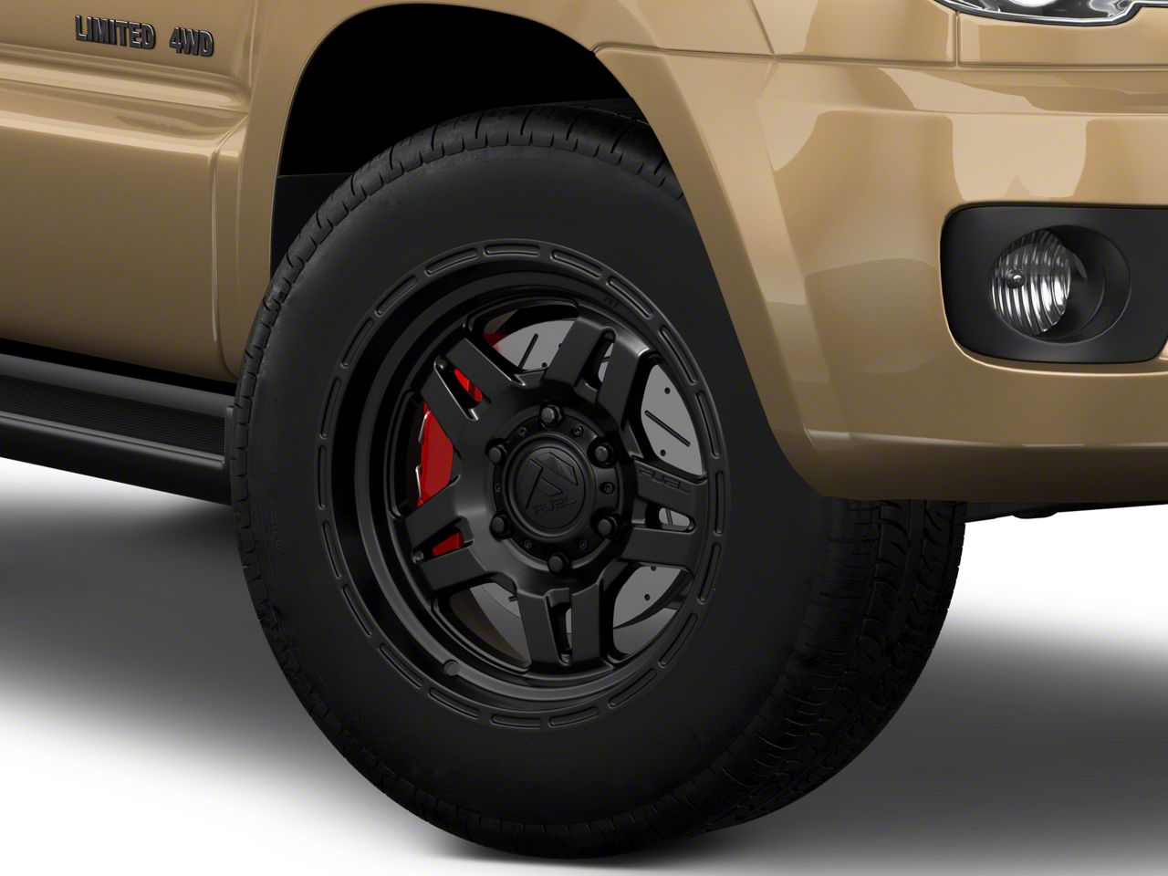 Fuel Wheels Toyota 4-Runner Oxide Blackout 6-Lug Wheel; 18x9; -12mm ...