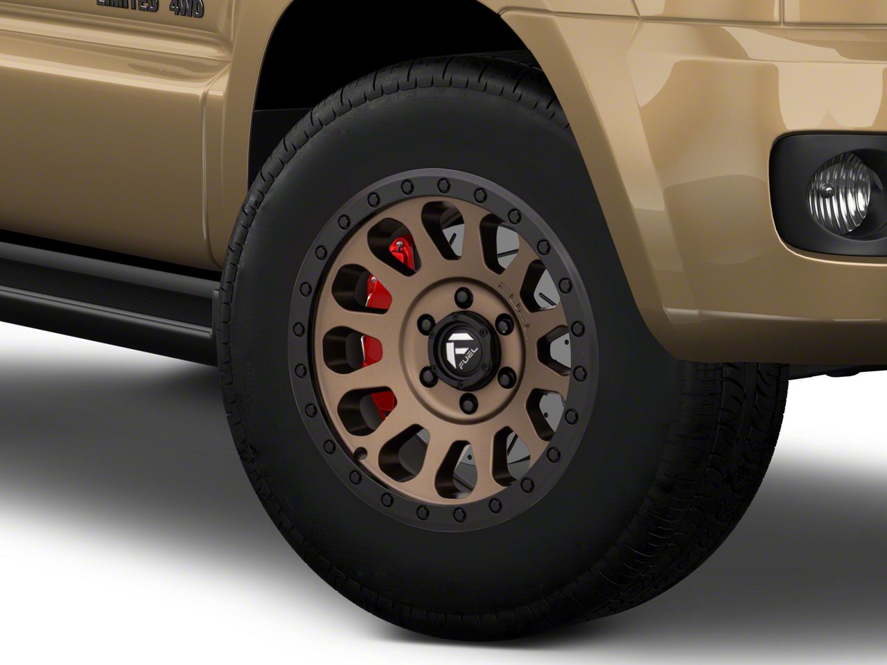 Fuel Wheels Toyota 4-Runner Vector Bronze 6-Lug Wheel; 17x8.5; 7mm ...