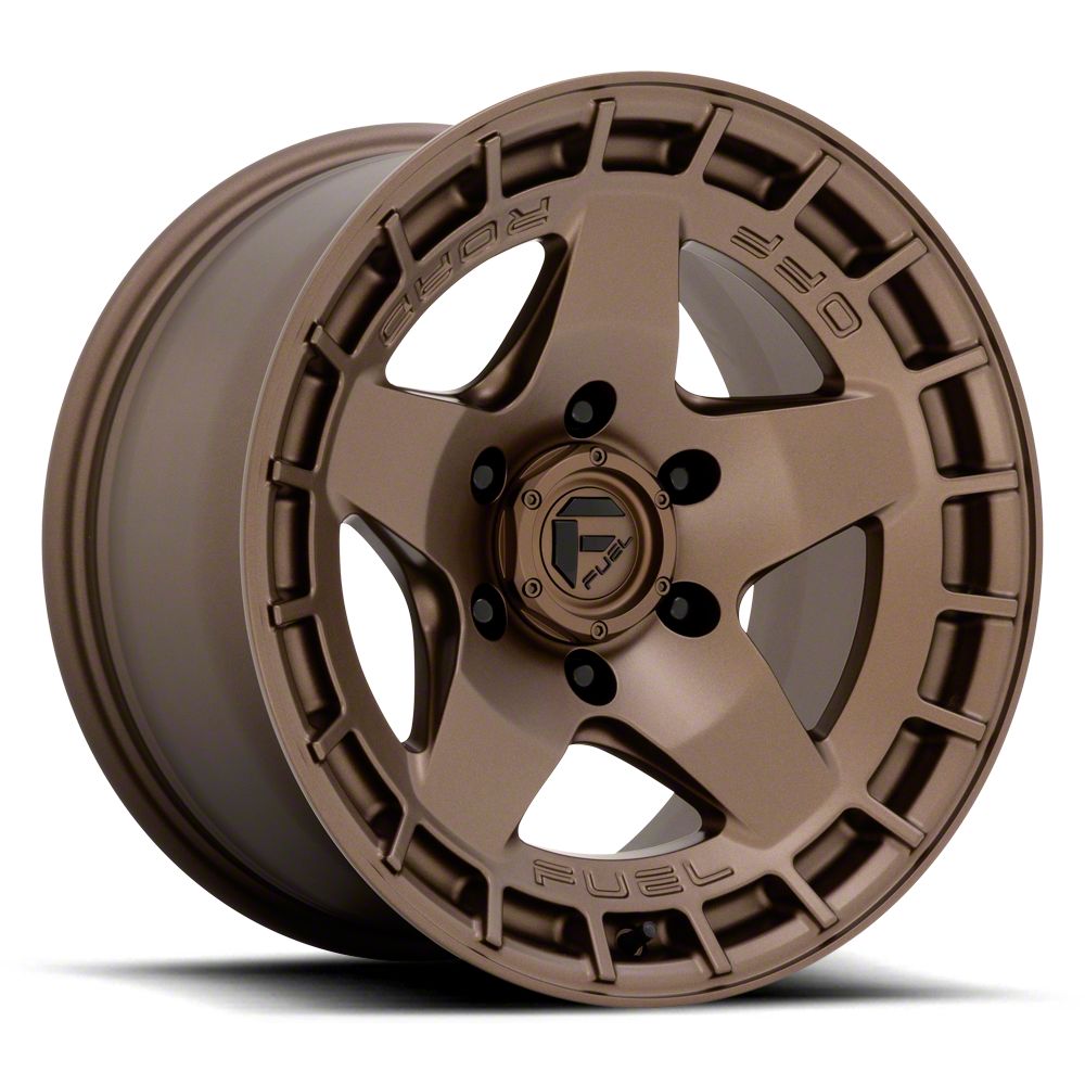 Fuel Wheels Toyota 4-Runner Warp Matte Bronze 6-Lug Wheel; 17x9; -12mm ...