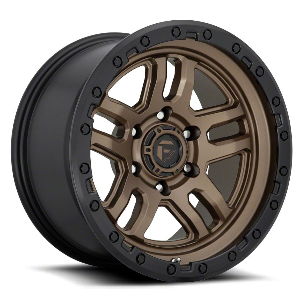Fuel Wheels Titan Ammo Matte Bronze 6-Lug Wheel; 20x9; 20mm Offset ...