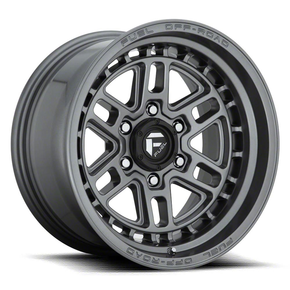 Fuel Wheels Titan Nitro Matte Gunmetal 6-Lug Wheel; 20x9; 20mm Offset ...