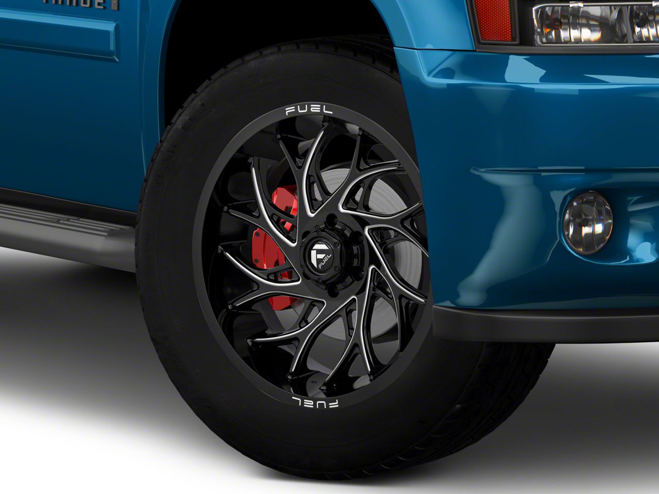 Fuel Wheels Titan Runner Gloss Black Milled 6-Lug Wheel; 20x10; -18mm ...