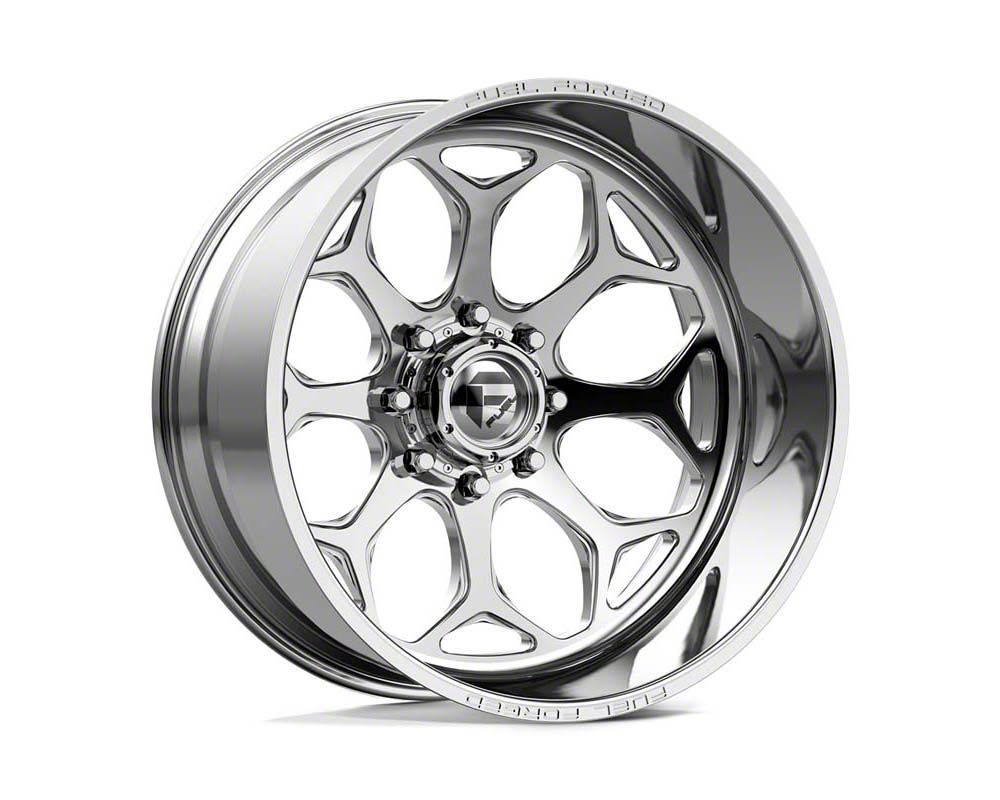 Fuel Wheels Titan Scepter Polished Milled 6-Lug Wheel; 20x10; -18mm ...