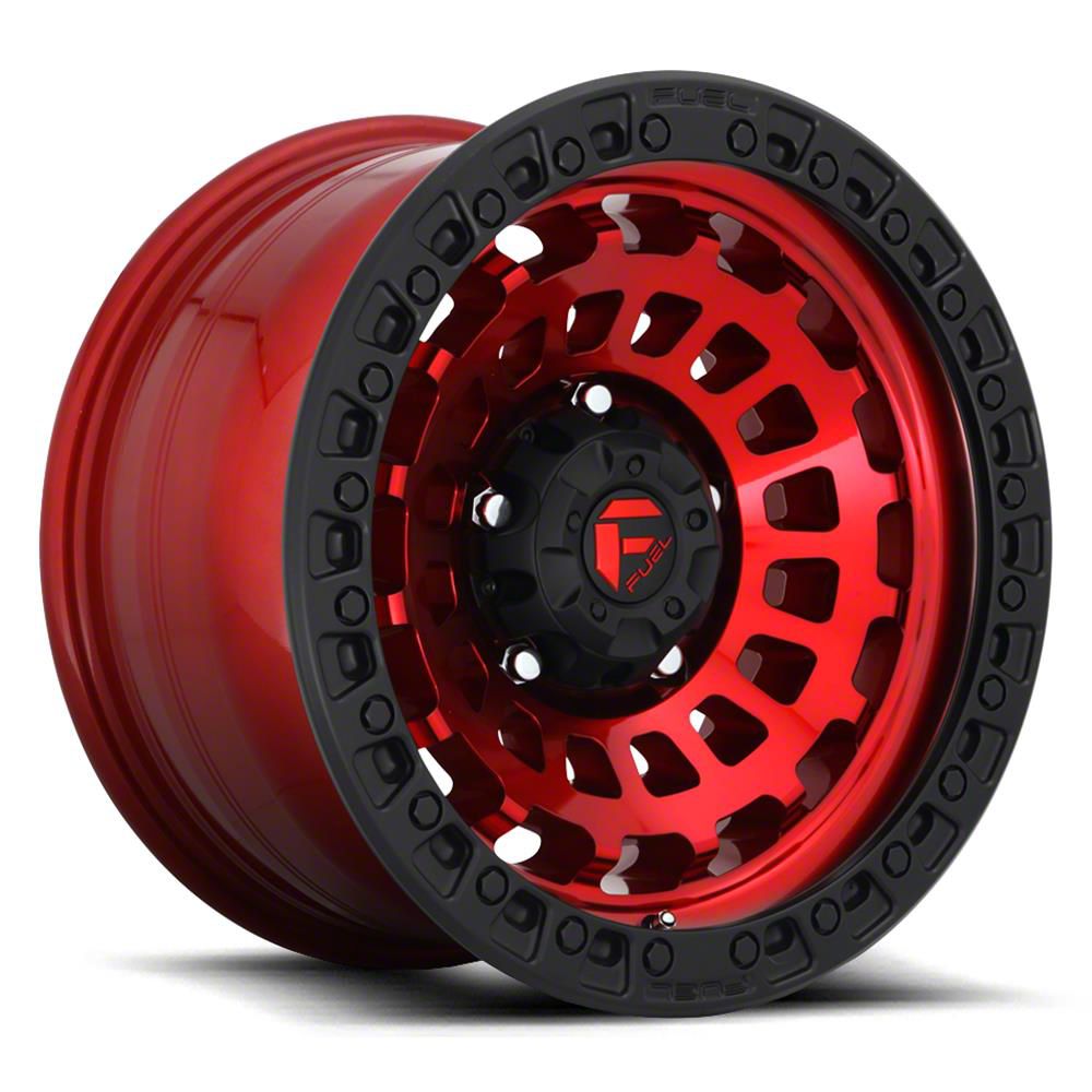 Fuel Wheels Titan Zephyr Candy Red 6-Lug Wheel; 20x9; 20mm Offset ...