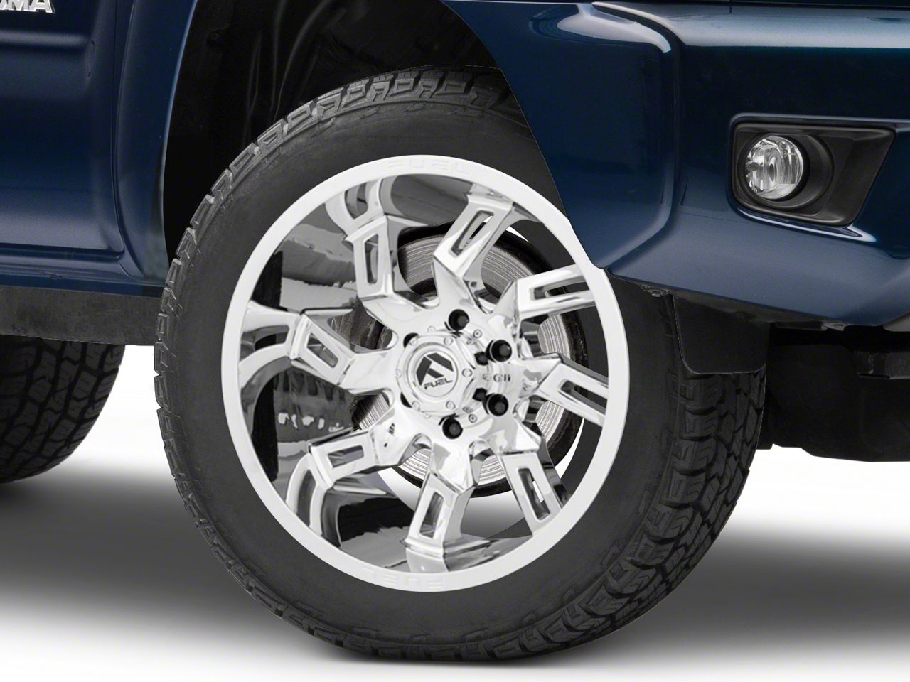 Fuel Wheels Tacoma Lockdown Chrome 6-Lug Wheel; 20x10; -18mm Offset ...