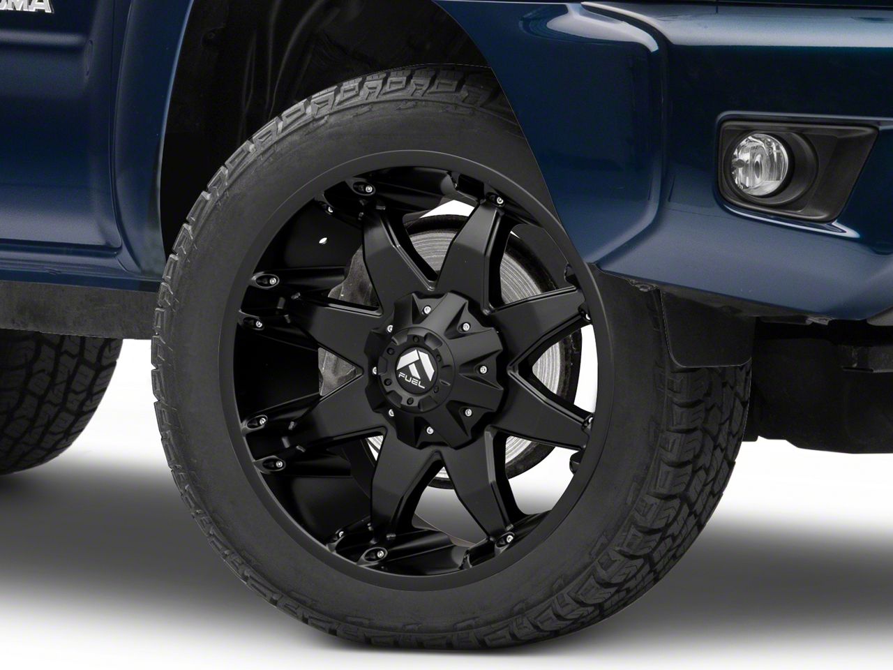Fuel Wheels Tacoma Octane Matte Black 6-Lug Wheel; 20x9; -12mm Offset ...