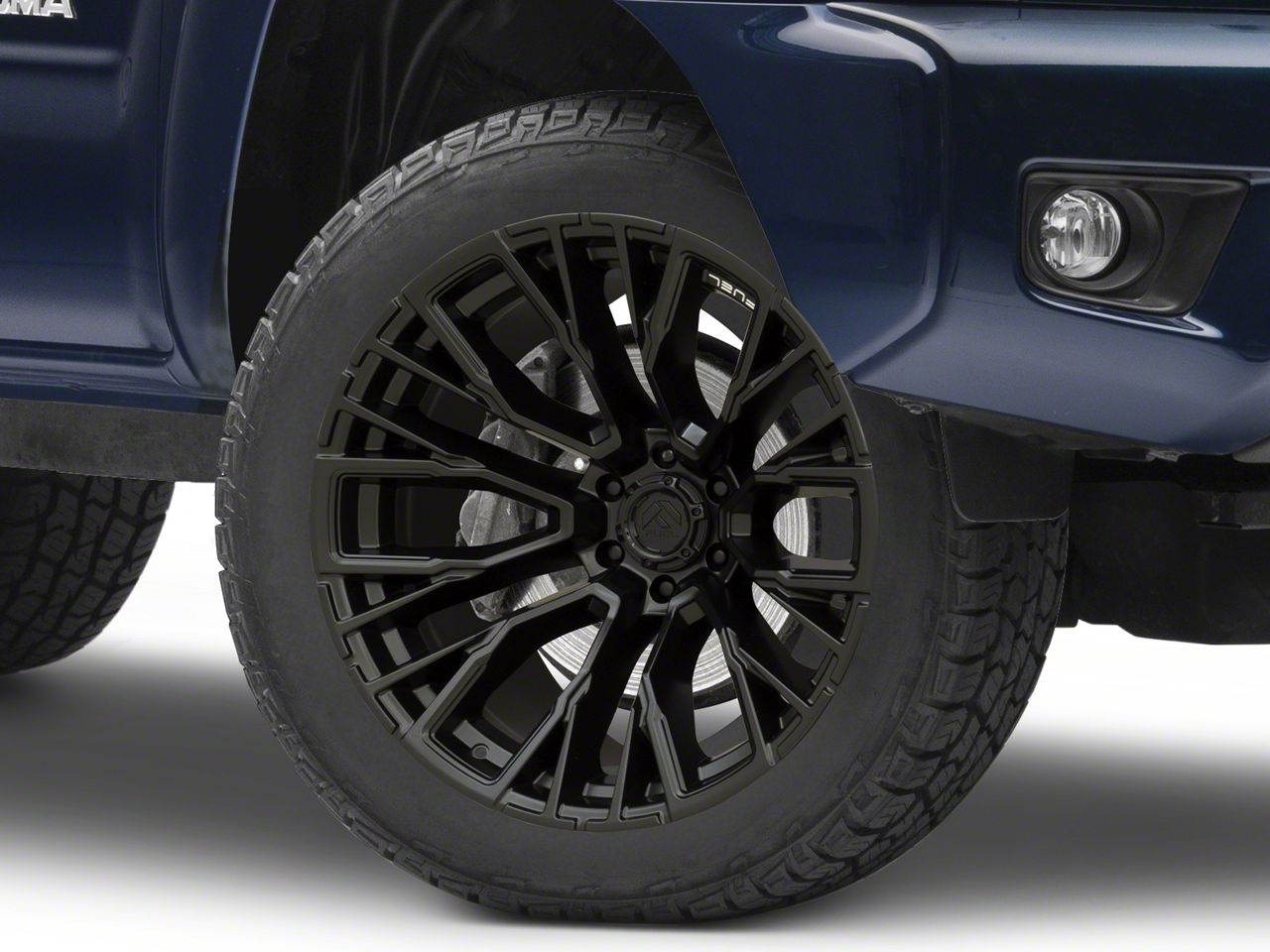 Fuel Wheels Tacoma Rebar Blackout 6-Lug Wheel; 20x10; -18mm Offset ...