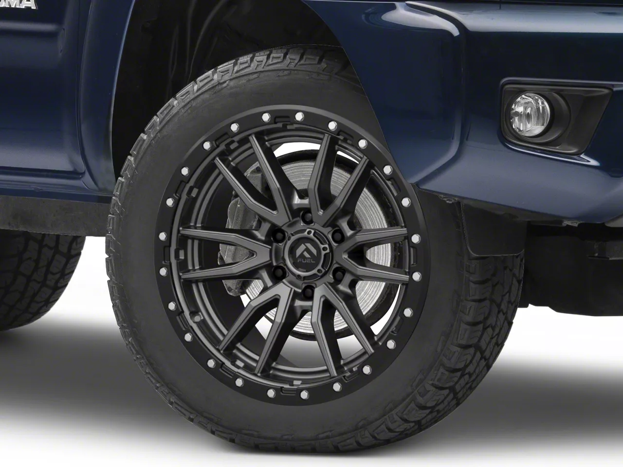 Fuel Wheels Tacoma Rebel Matte Gunmetal 6-Lug Wheel; 20x10; -18mm ...