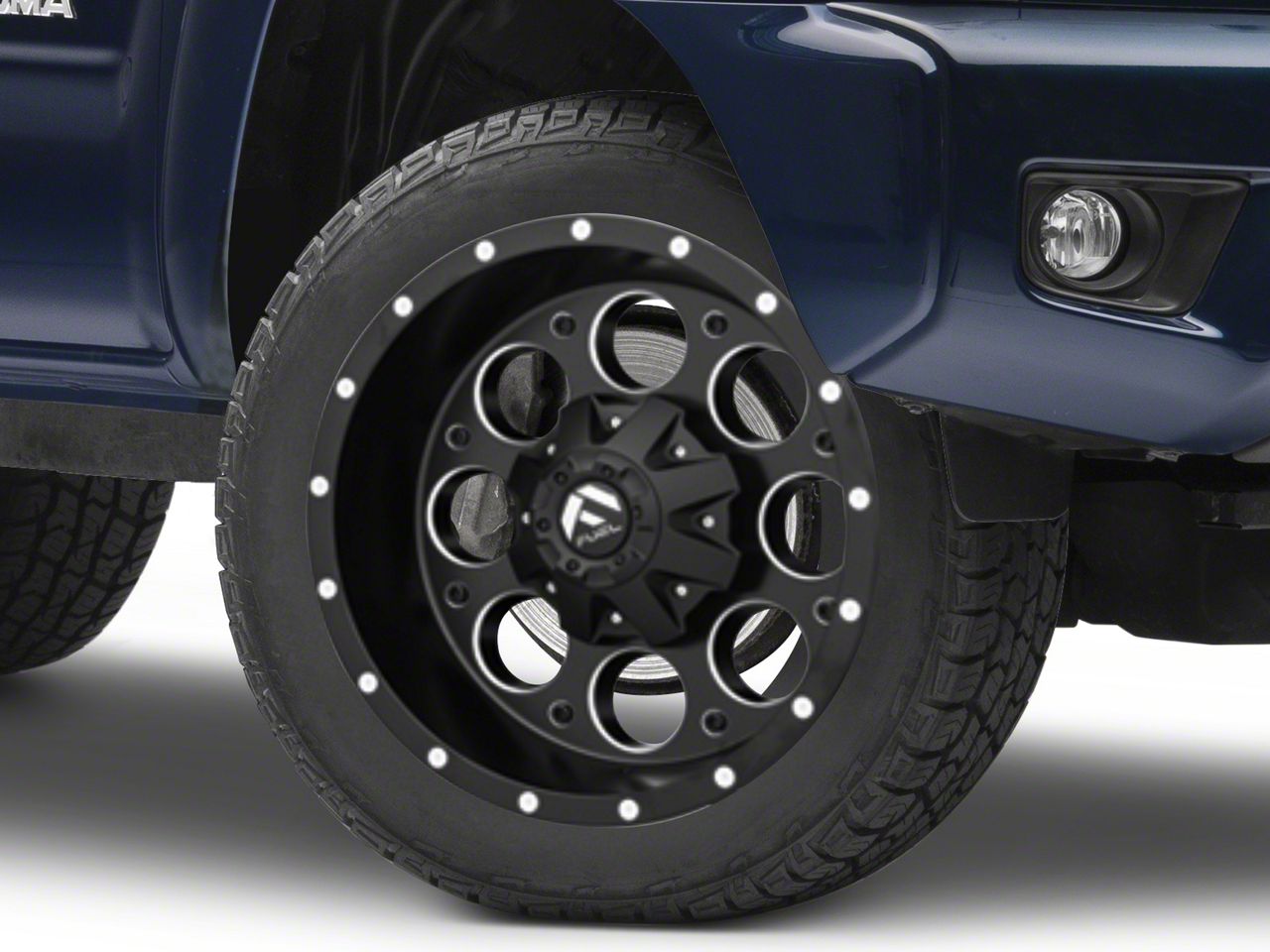 Fuel Wheels Tacoma Revolver Matte Black Milled 6-Lug Wheel; 20x9; 1mm ...