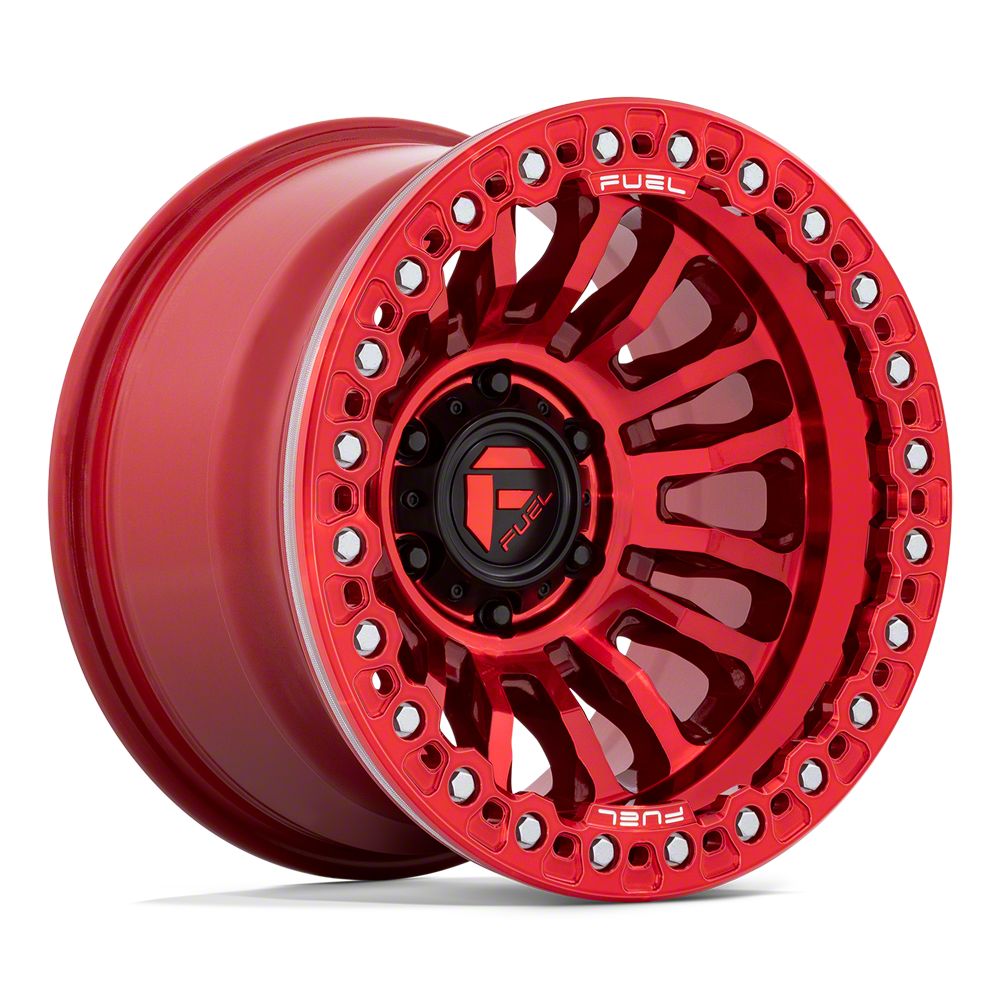 Fuel Wheels Tacoma Rincon Beadlock Candy Red 6-Lug Wheel; 17x9; -38mm ...