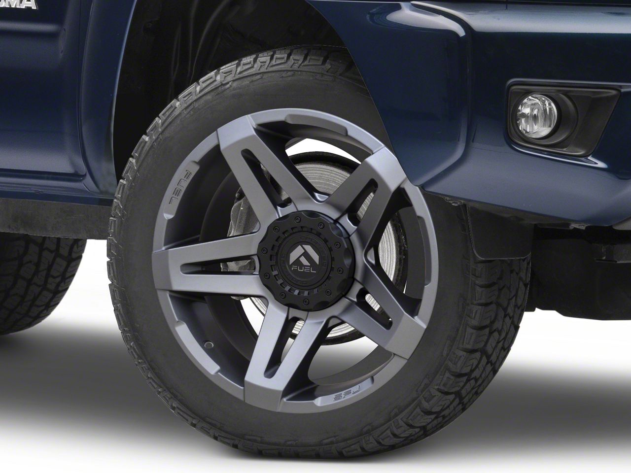 Fuel Wheels Tacoma SFJ Matte Gunmetal 6-Lug Wheel; 20x12; -44mm Offset ...