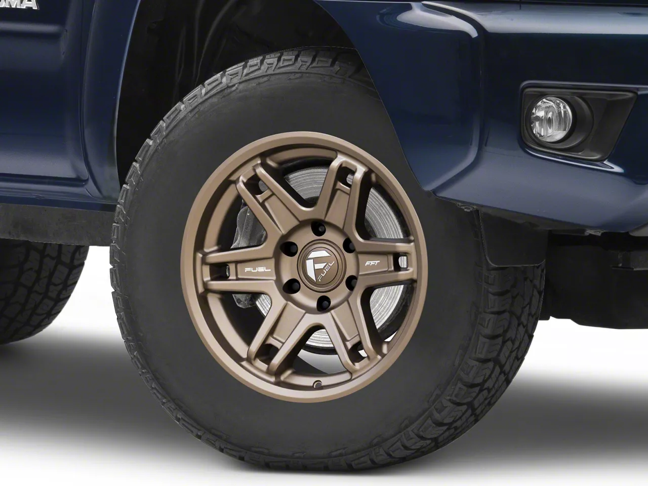 Fuel Wheels Tacoma Slayer Matte Bronze 6-Lug Wheel; 17x9; -38mm Offset ...