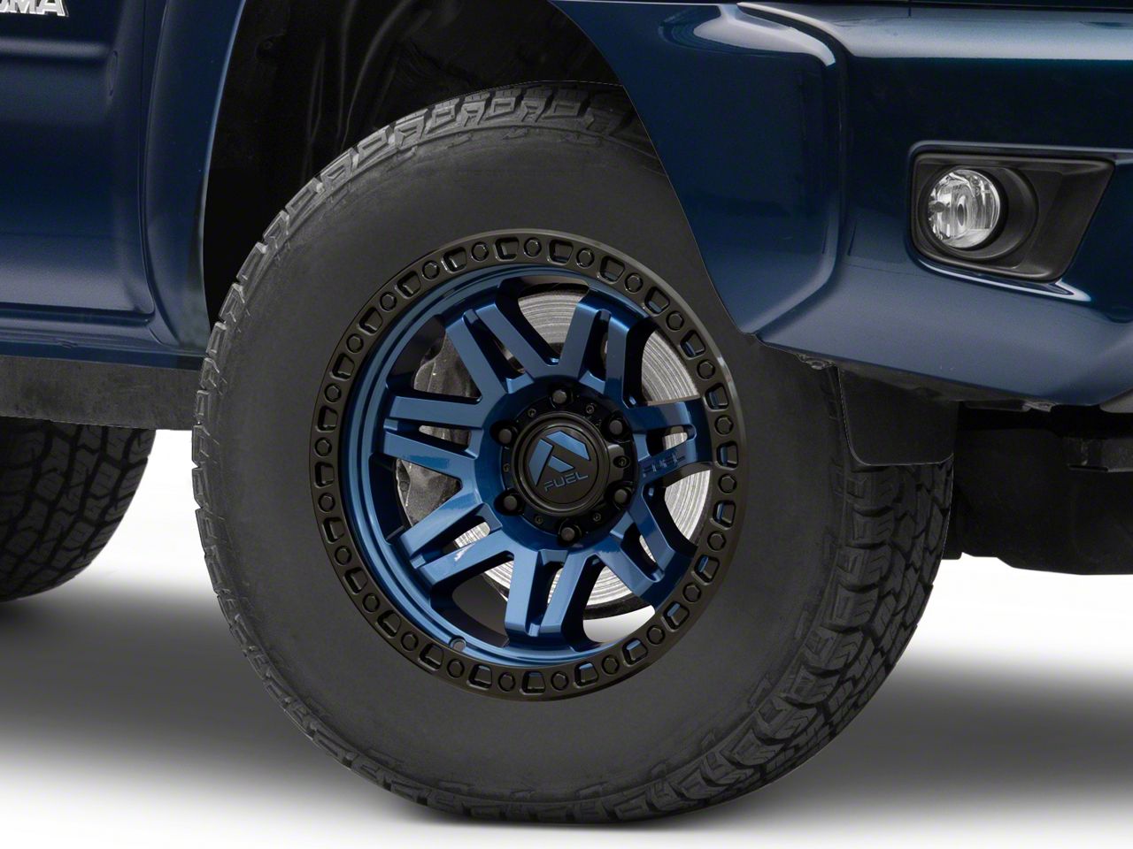Fuel Wheels Tacoma Syndicate Dark Blue with Black Ring 6-Lug Wheel ...