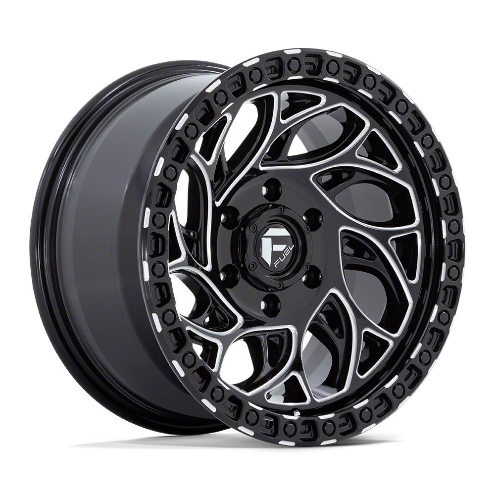 Fuel Wheels Tundra Runner OR Gloss Black Milled 5-Lug Wheel; 18x9 ...