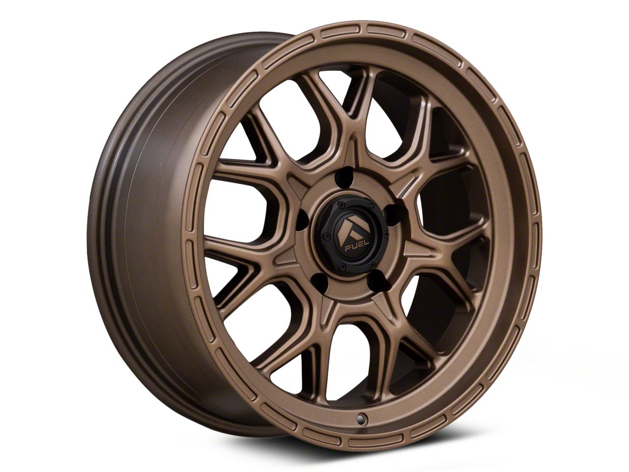 Fuel Wheels Tundra Tech Matte Bronze 5-Lug Wheel; 20x9; 20mm Offset ...