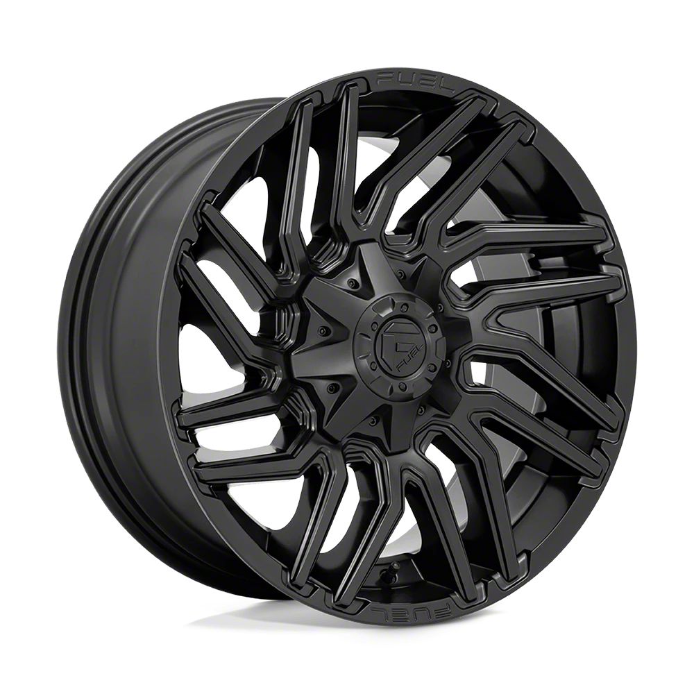 Fuel Wheels Tundra Typhoon Matte Black 5-Lug Wheel; 20x10; -18mm Offset ...