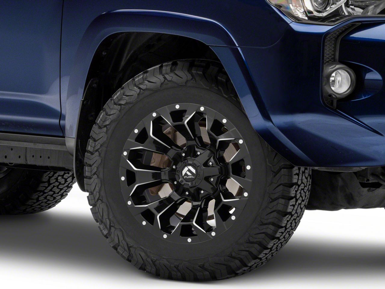 Fuel Wheels Toyota 4-Runner Assault Gloss Black Milled 6-Lug Wheel ...