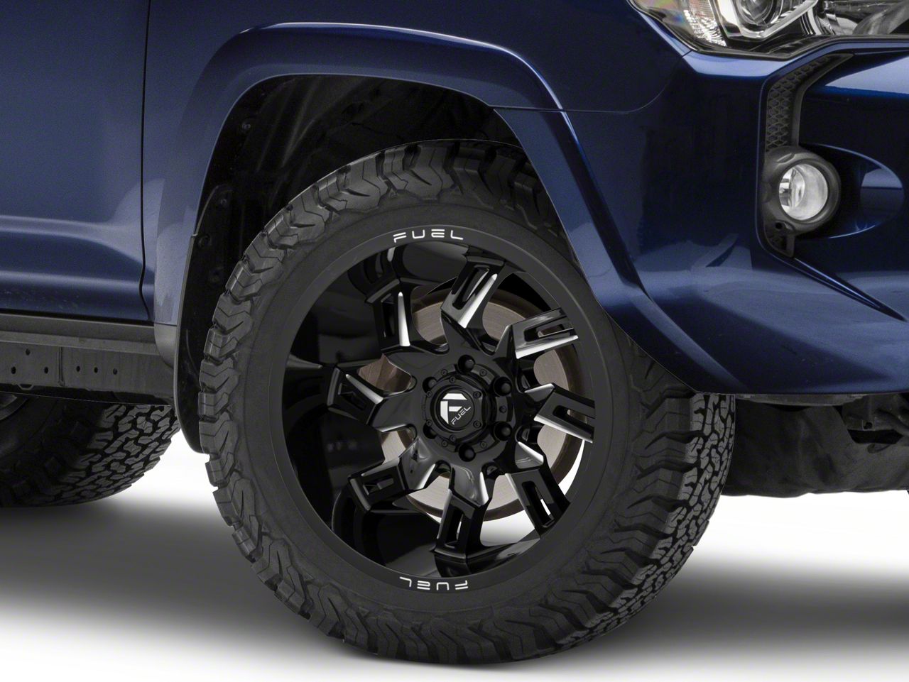 Fuel Wheels Toyota 4-Runner Lockdown Gloss Black Milled 6-Lug Wheel ...