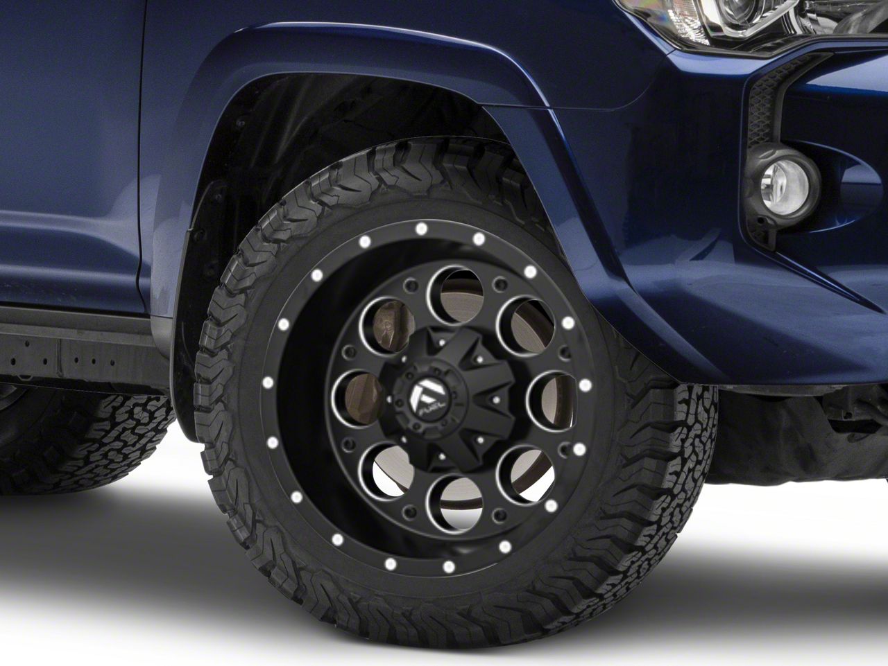 Fuel Wheels Toyota 4-Runner Revolver Matte Black Milled 6-Lug Wheel ...