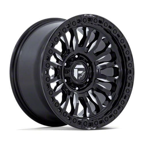 Fuel Wheels Toyota 4-Runner Rincon Gloss Black Milled 6-Lug Wheel; 20x9 ...
