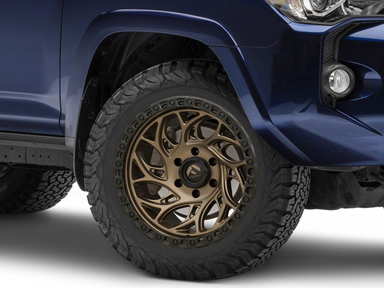 Fuel Wheels Toyota 4-Runner Runner OR Bronze with Black Ring 6-Lug ...