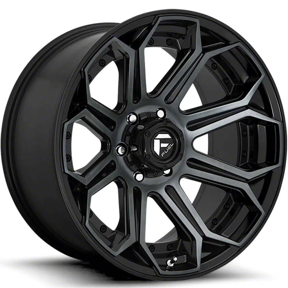 Fuel Wheels Toyota 4-Runner Siege Gloss Machined Double Dark Tint 6-Lug ...