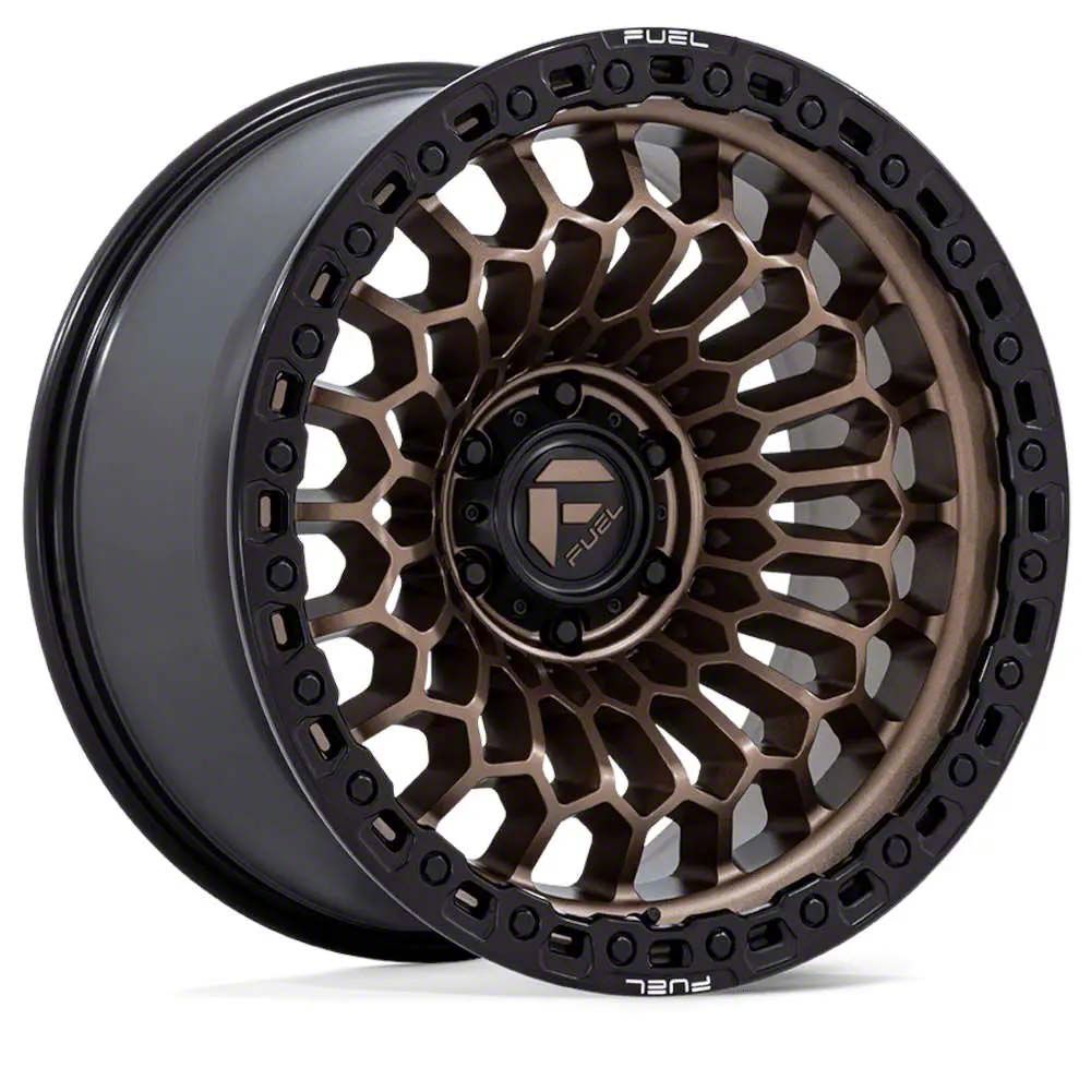 Fuel Wheels Toyota 4-Runner Sinister Matte Bronze with Matte Black Lip ...