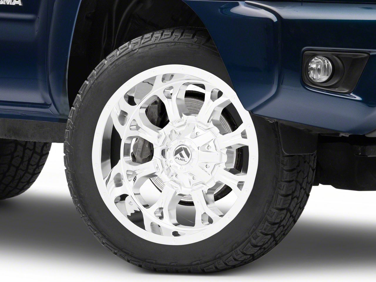 Fuel Wheels Tacoma Krank Chrome 6-Lug Wheel - 20x10; -24mm Offset ...
