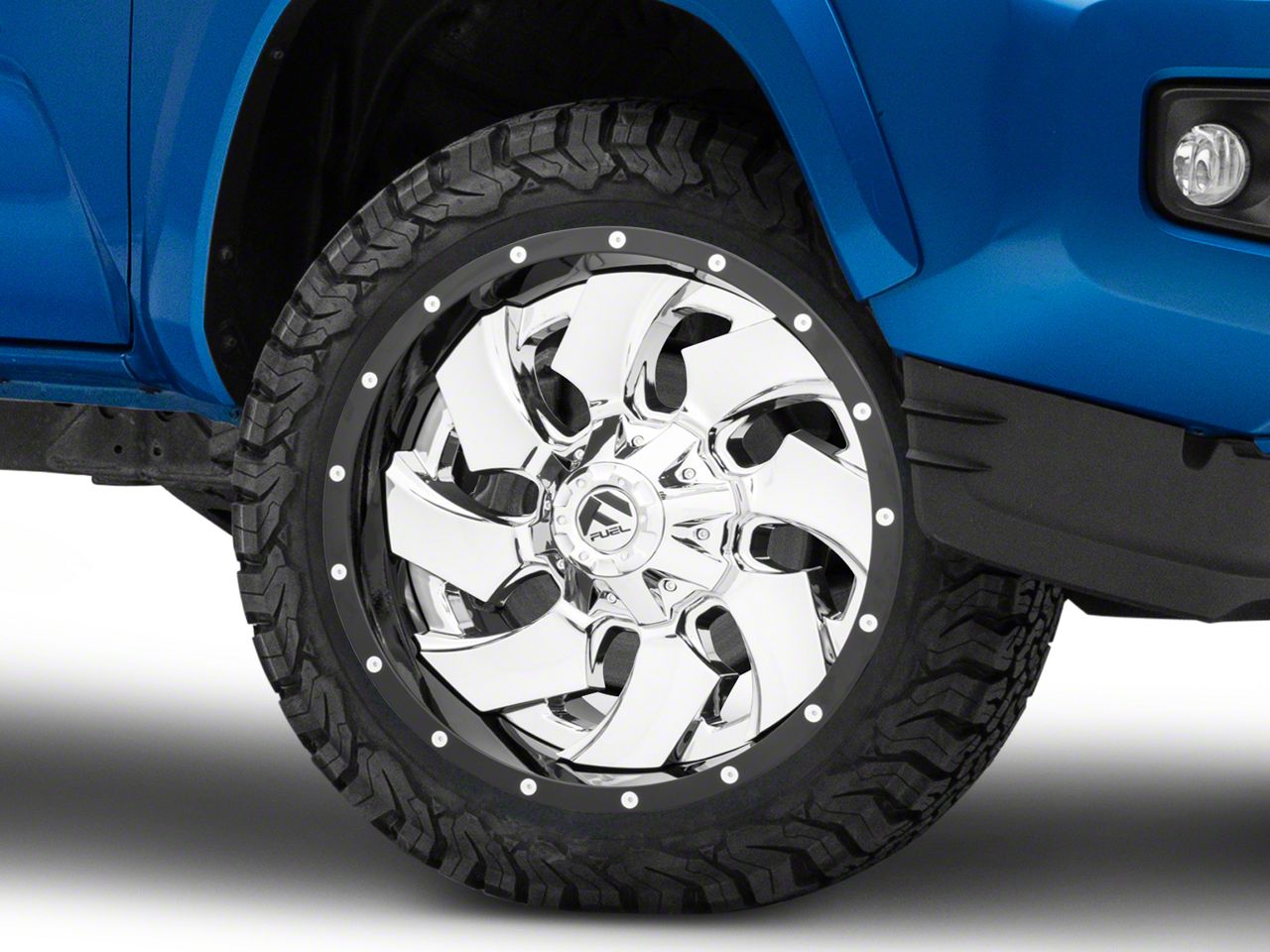 Fuel Wheels Tacoma Cleaver Chrome 6-Lug Wheel; 20x10; -19mm Offset ...