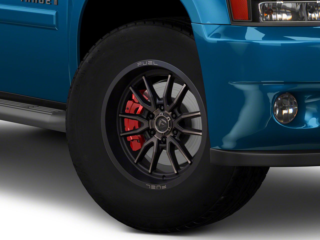 Fuel Wheels Tacoma Clash Matte Black Double Dark Tint 6-Lug Wheel; 18x9 ...