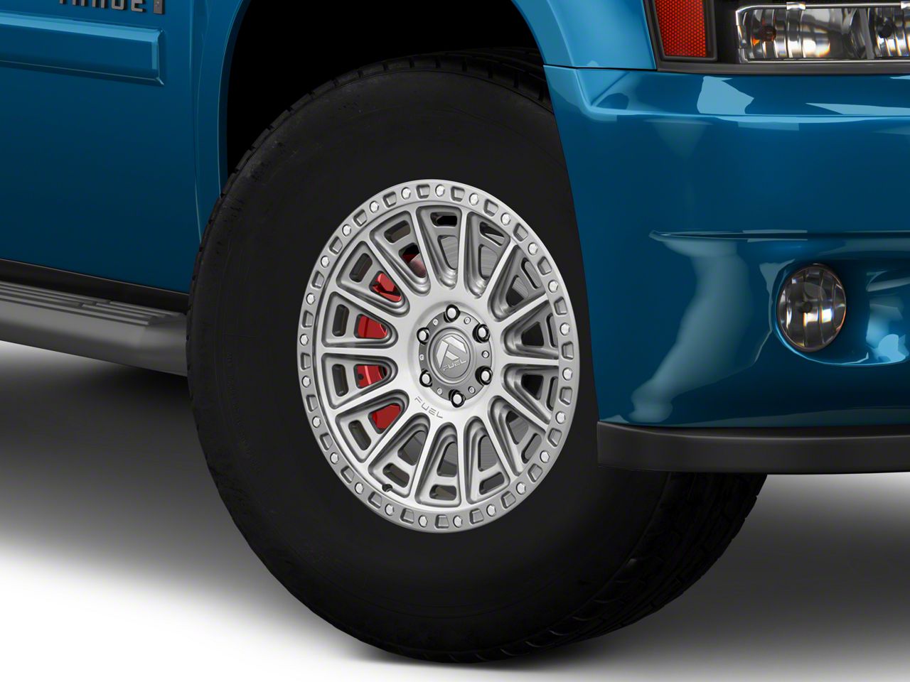 Fuel Wheels Tacoma Cycle Platinum 6-Lug Wheel; 17x9; 1mm Offset ...