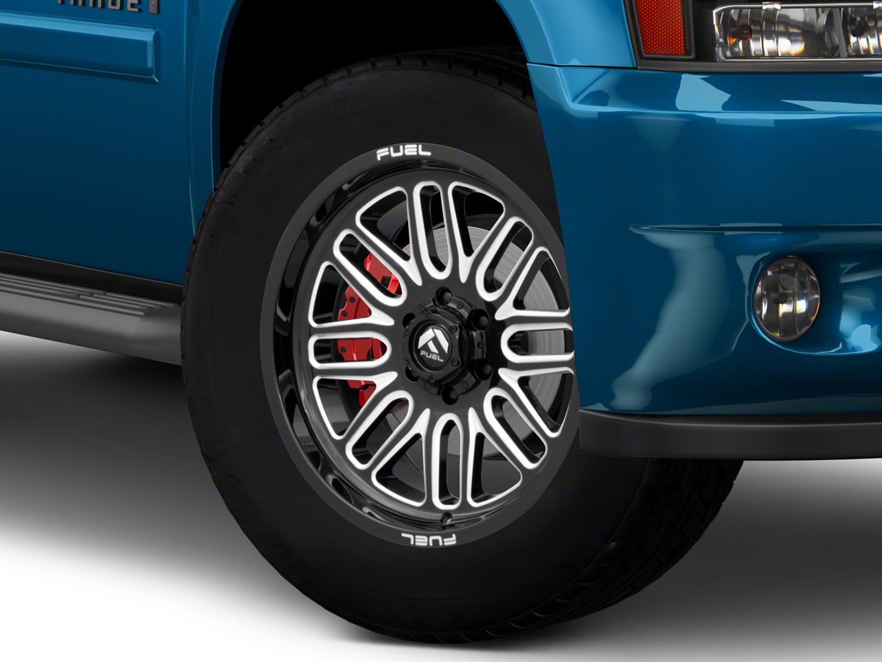 Fuel Wheels Tacoma Ignite Gloss Black Milled 6-Lug Wheel; 20x9; 1mm ...