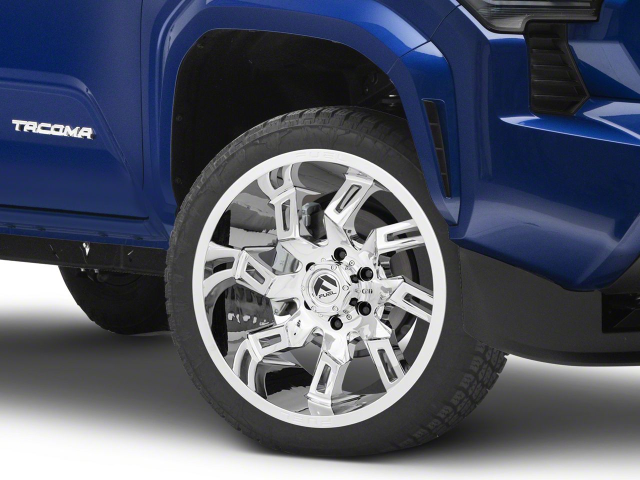 Fuel Wheels Tacoma Lockdown Chrome 6-Lug Wheel; 22x10; -18mm Offset ...